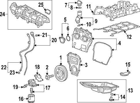 Engine Parts for 2025 Chevrolet Colorado | GM Parts Center