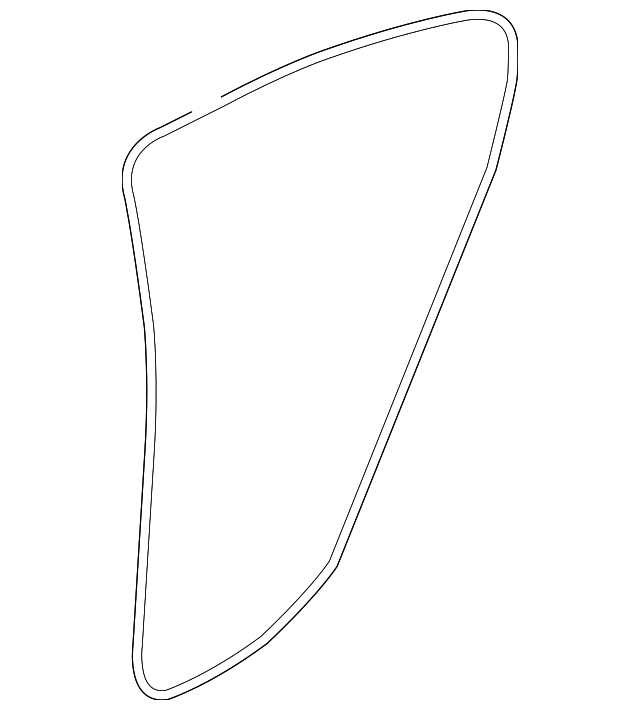 51347060245 - 2006-2011 BMW Surround Weather-Strip (51-34-7-060-245 ...