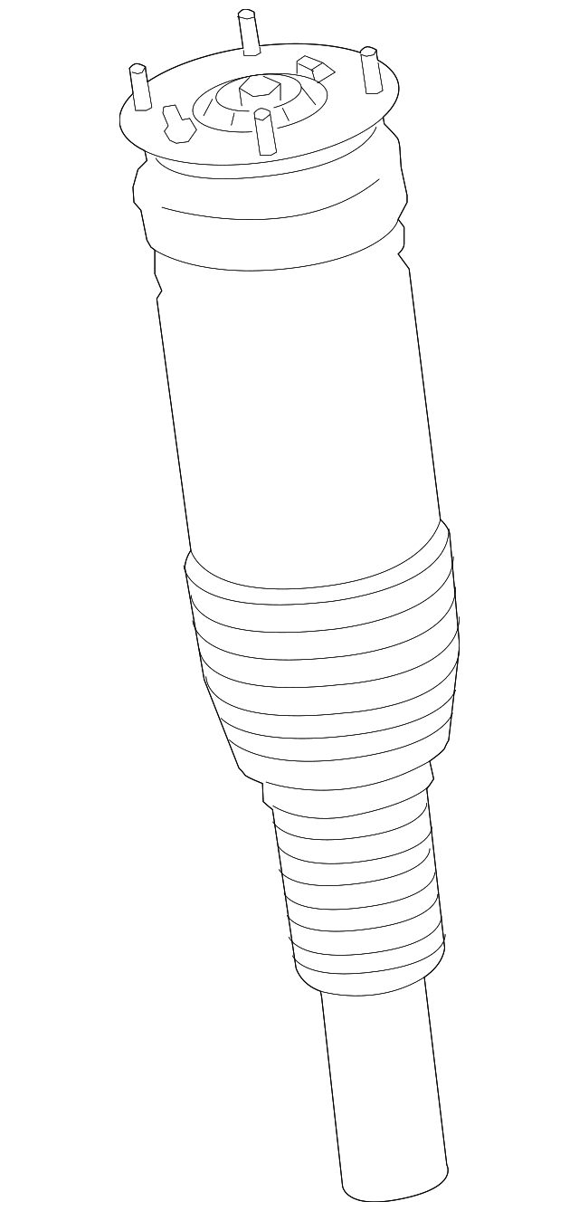 2017-2023 Land Rover Discovery Suspension Strut LR123712 ...