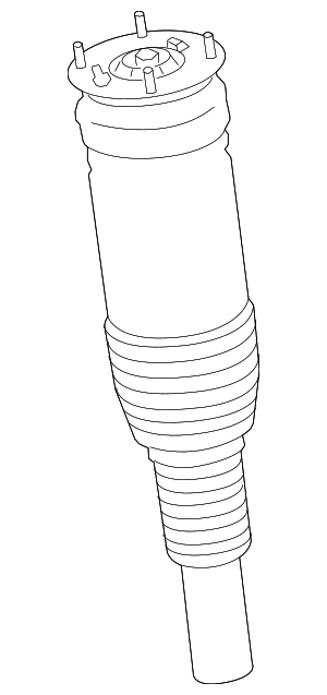 Genuine OEM Air Spring Part# LR123712 Fits 2017-2024 Land Rover ...
