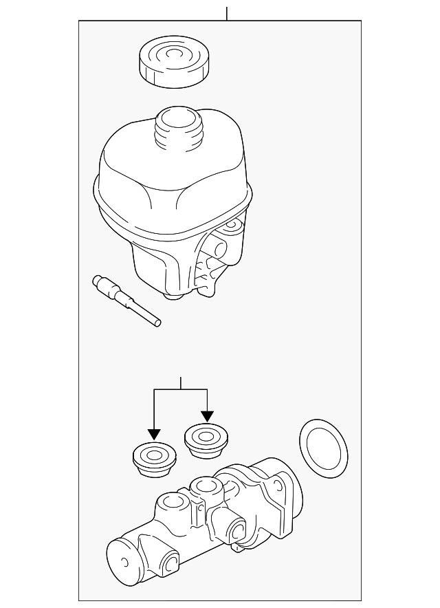 2019 Ram 1500 Master Cylinder 68398157AA | TascaParts.com