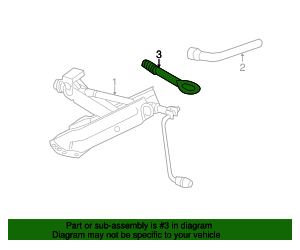 221-315-00-61 - Tow Hook 2010-2020 Mercedes-Benz | AutoNationParts.com