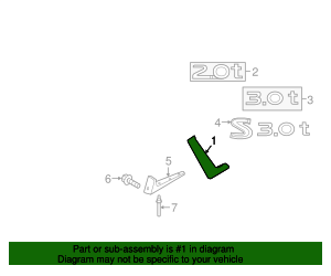 2017-2020 Infiniti Q60 Fender Molding 63824-5CL0A | AutoNationParts.com