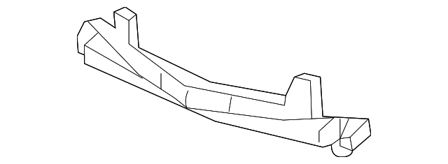 2007-2014 Cadillac Front Bumper Fascia Support 22920677 GM ...