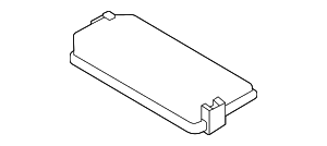 24382-5RL0A - Fuse Box Cover - 2018-2023 Nissan | Nissan OEM Parts Direct