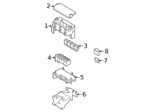 24384-5RB0A - Frame 2020-2024 Nissan Versa | Nissan Parts & Accessories ...