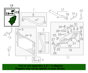 2013-2019 Hyundai Expansion Tank 25430-2W000 | OEM Parts Online