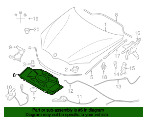 51487284629 - 2014-2019 BMW Insulator (51-48-7-284-629) | BMW of South ...