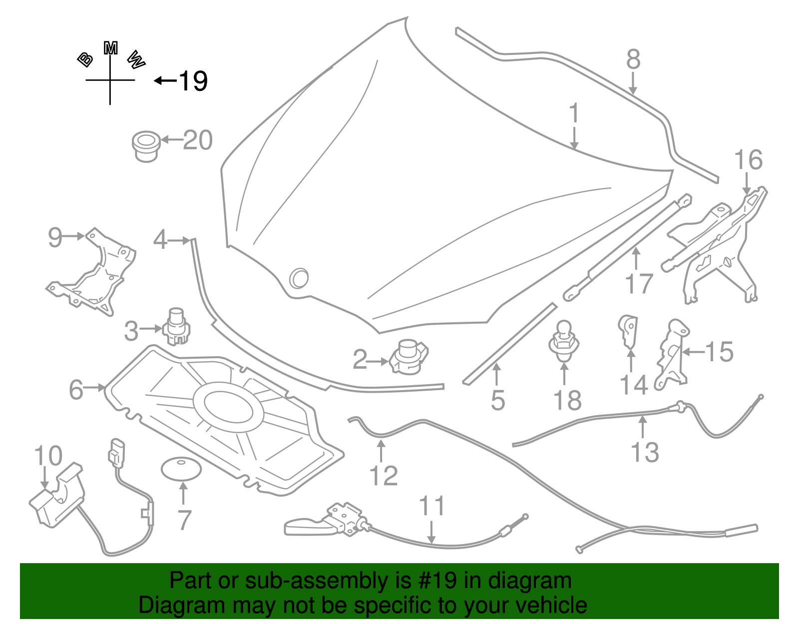 51-14-7-376-339 - Emblem Replacement - Front 2014-2025 BMW | Online BMW ...