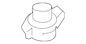 Genuine BMW 51-24-7-072-496 | Trunk Lid Bumper | FREE Shipping on Most ...