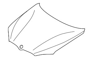 41007381758 - 2014-2019 BMW Hood (41-00-7-381-758) | BMW of South ...