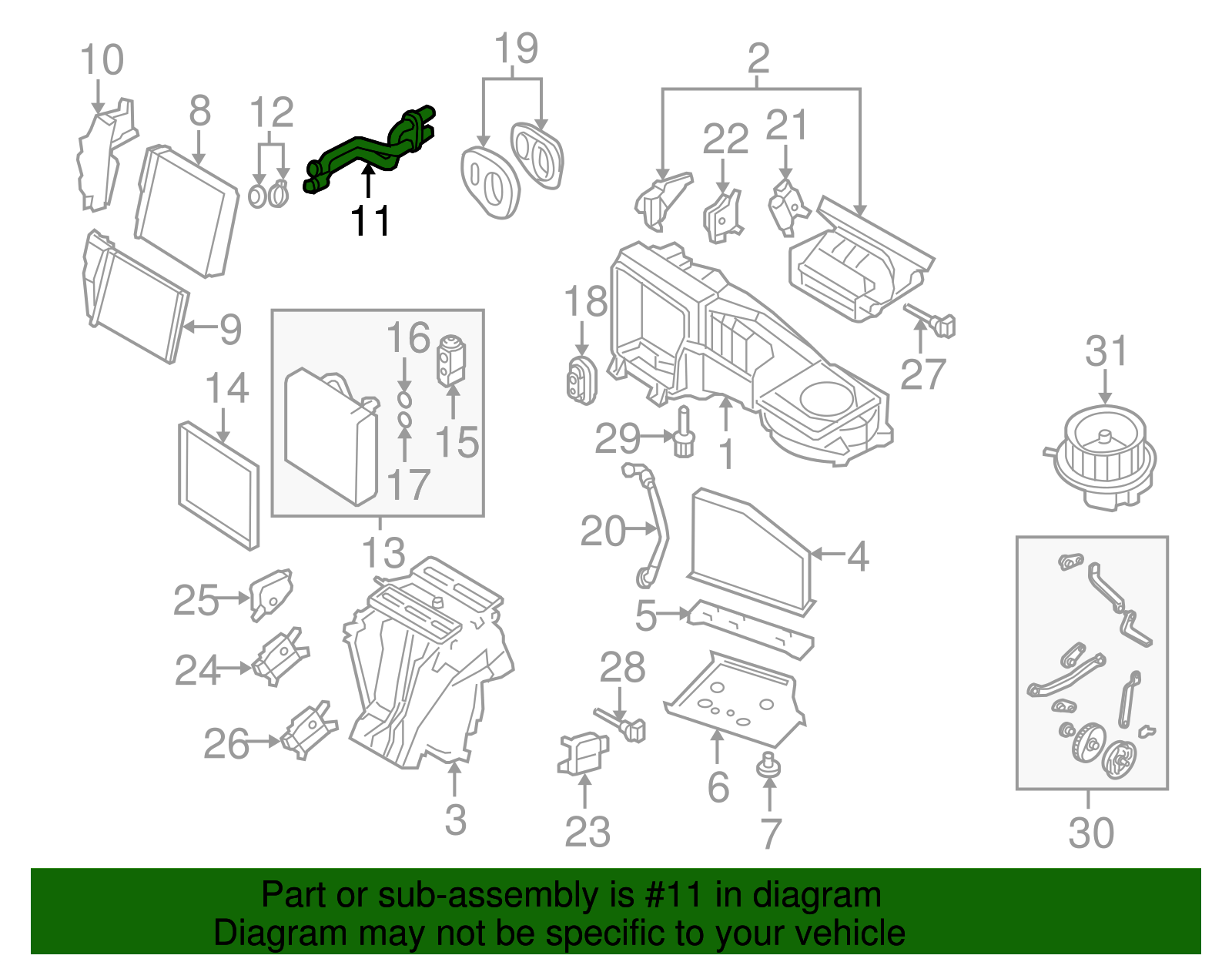 2005-2018 Volkswagen Pipe Kit 1K1-819-857-C | OEM Parts Online
