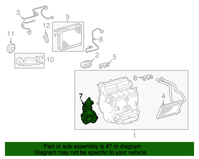 2007-2021 Toyota Tundra Servo Sub-Assembly, Damper, No. 1 87106-0C070 ...