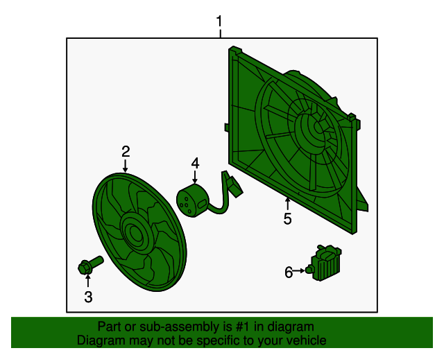 2014-2015 Hyundai Tucson Fan Assembly 25380-2S550 | OEM Parts Online