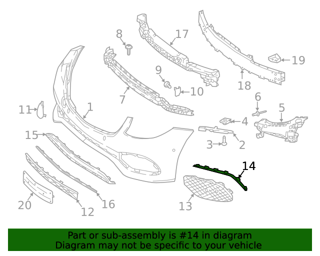 213-885-02-74 - Trim Molding 2017-2020 Mercedes-Benz | Mercedes-Benz ...