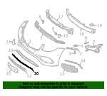 213-885-03-00 - Lower Molding 2017-2020 Mercedes-Benz | Mercedes-Benz ...