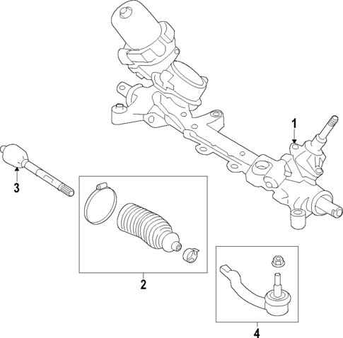 Steering Gear & Linkage for 2019 Nissan Altima | Nissan OEM Parts Direct