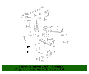2001-2009 Dodge Bolt 6505742AA | TascaParts.com