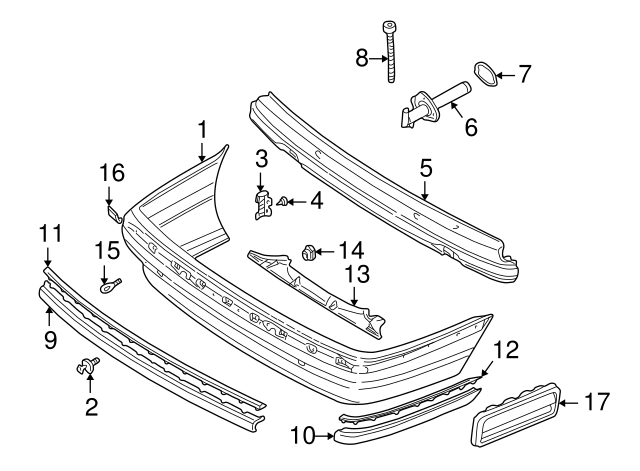 Genuine BMW 51-12-8-125-424 | Air Guide | FREE Shipping on Most Orders ...