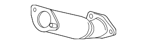 Ford Dealership 2010-2012 Ford Front Pipe AE5Z-5G203-B | Ford Parts Catalog