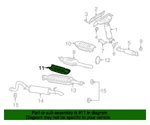 2008 Ford Lower Shield YL8Z-5E258-AA | Varsity Ford