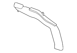 251-830-06-46 - Side Duct 2006-2012 Mercedes-Benz | Mercedes-Benz USA Parts