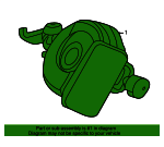 2W7Z-13800-BA - Low Note Horn - 1992-2011 Ford | Ford OEM Parts Outlet