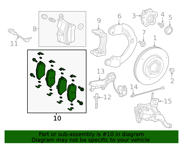 000-420-56-03 - Disk Brake Pad Front 2019-2024 Mercedes-Benz | Mercedes ...
