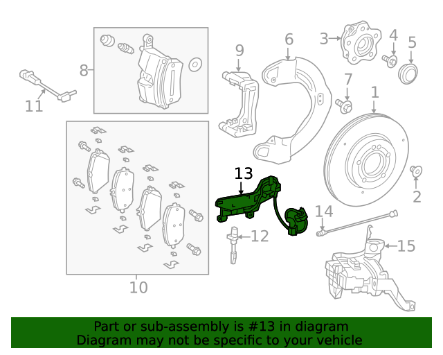247-540-04-00 - ABS Wheel Speed Sensor Wiring Harness 2019-2023 ...