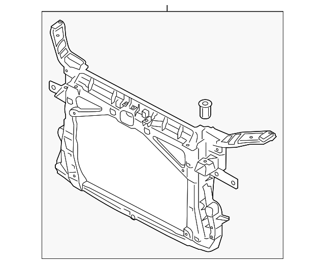 2015-2019 Audi Radiator Support 8V7-805-588 | Audi USA Parts