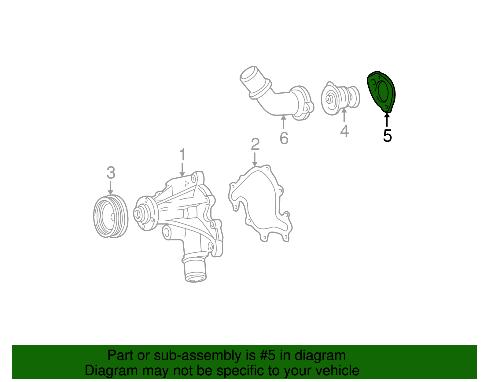 1997-2008 Ford Gasket F75Z-8255-AA | TascaParts.com