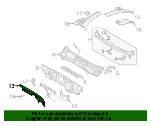 5NA-806-240-A - Center Panel 2018-2024 Volkswagen Tiguan | Volkswagen ...