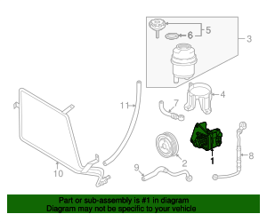 32-41-2-229-679 - Power Steering Pump - 1998-2006 BMW | BMWPartsHub