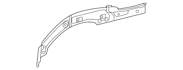 167-610-78-02 - Outer Rail 2020 Mercedes-Benz | Mercedes-Benz USA Parts