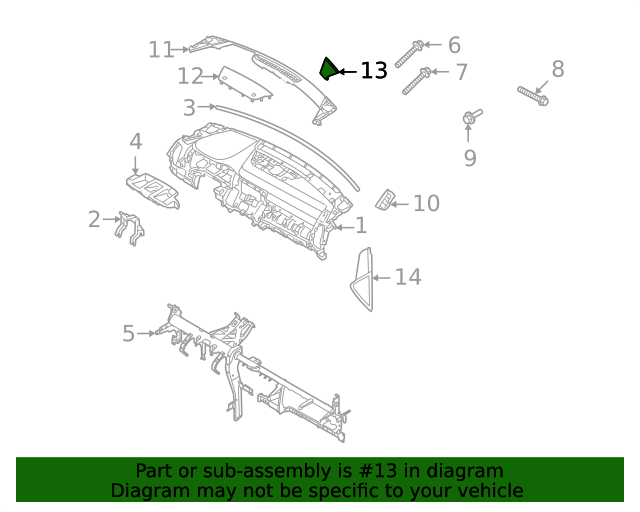 84725-R5000WK - Speaker Grille 2021-2022 Kia Sorento | Kia.Parts Store