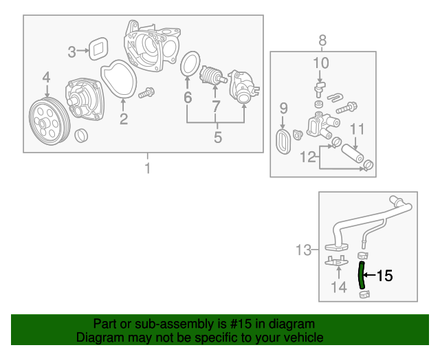 Hose - GM (12627054) | GMPartsDirect.com