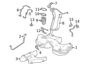 2018-2023 Audi Pressure Sensor 4M0-201-733-C | Audi USA Parts