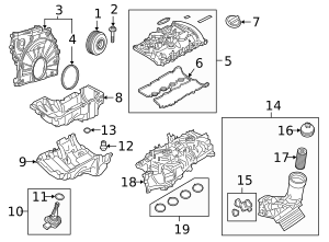 11428580414 - 2019-2024 BMW Oil Filter Housing (11-42-8-580-414) | BMW ...