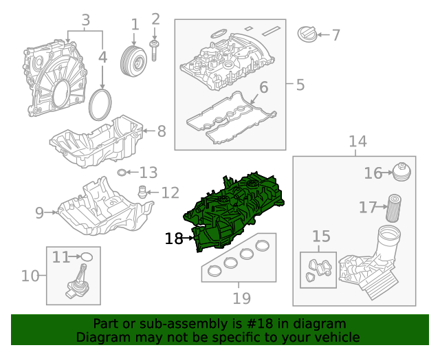 Genuine BMW 11-61-8-647-975 | Intake Manifold | FREE Shipping on Most ...