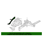 64573-C2000 - Apron Panel - 2015-2017 Hyundai Sonata | hyundaiparts