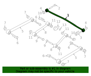 2021 Ford Bronco Stabilizer Bar MB3Z-5808-A | QuirkParts