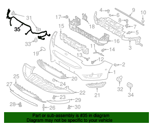 F1EZ-15K867-A - Wire Harness - 2015-2016 Ford Focus | OEM Parts Quick