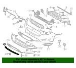 Genuine OEM Ford Part - Valance Panel FM5Z-17626-AE | Genuine OEM Ford ...