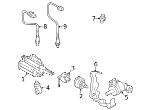 2020-2024 Hyundai PCV Valve 26740-2M000 | World OEM Parts Hyundai