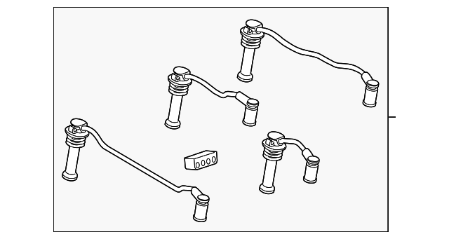 2011-2019 Ford Fiesta Plug Wire Set BE8Z-12259-B | OEM Parts Online