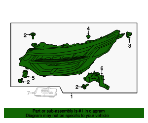 Genuine Composite Assembly for 2020-2021 Land Rover Discovery | Land ...