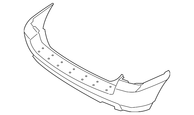 2009-2010 Kia Sportage Bumper Cover 86611 1F500 | QuirkParts