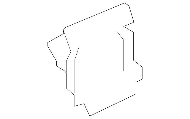 86617-1F000 - Bumper Cover Bracket 2005-2010 Kia Sportage | Kia.Parts Store