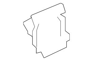 86617-1F000 - Bumper Cover Bracket 2005-2010 Kia Sportage | Kia.Parts Store