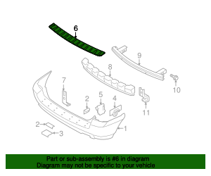 86645-1F000 - Step Pad 2005-2008 Kia Sportage | Kia.Parts Store